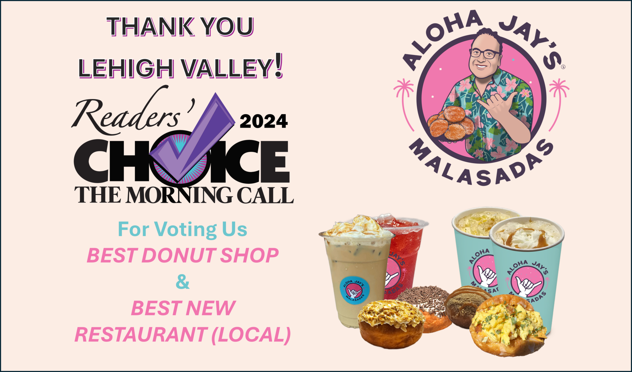 Aloha Jay's Malasadas Hellertown, PA